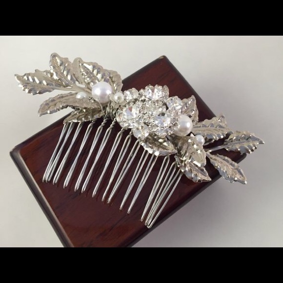 Accessories | Vintage Silver Hair Comb | Poshmark